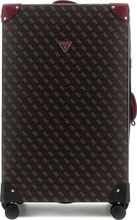 Guess Trolley Latona 28 In 8-Wheeler Exp Brown Logo Dunkelbraun 66cm