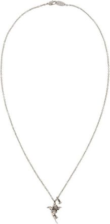 Vivienne Westwood Collier pendentif Putti - Femme - Accessoires - Blanc - Taille: ONE Size