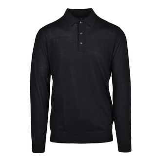 Liu Jo Homme, Pulls, Noir, Taille: 2XL Polo en maille
