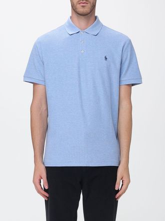 Polo Ralph Lauren Polo en maille de coton &agrave; manches courtes avec logo Poney brod&eacute;