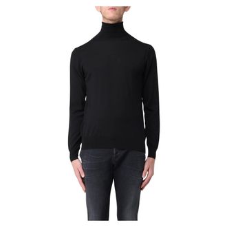 Paolo Pecora Strickpullover - - Knitwear - Herren - Schwarzk - M