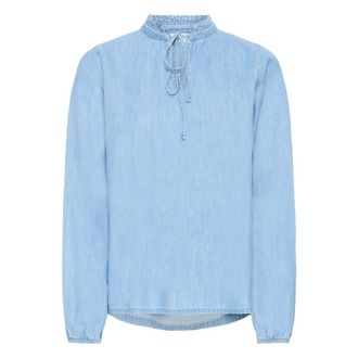 Ichi Ichi - Blouses & Chemises - Femme - Blouses et Chemises - Bleu - Taille: 46 FR