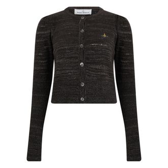 Vivienne Westwood Kurzer Strickcardigan - - Knitwear - Damen - Braun - XS