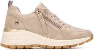 Refresh Sneakers Femme Beige - Chaussures Confortables et polyvalentes - Mode décontractée - Modèle 17293801 (Taille37)