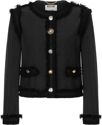 Moschino Veste Casual - Noir