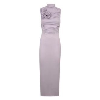 Magda Butrym Femme, Robes, Violet, Taille: 36 FR Jersey Dress