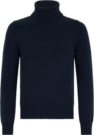 Malo roll-neck sweater - Blau