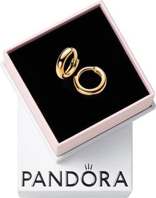 Pandora Pandora Essence Petites cr&eacute;oles en m&eacute;tal plaqu&eacute; or 14 carats