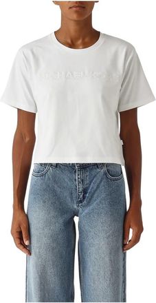 Michael Kors Femme, Tops, Blanc, Taille: 36 FR T-Chemises