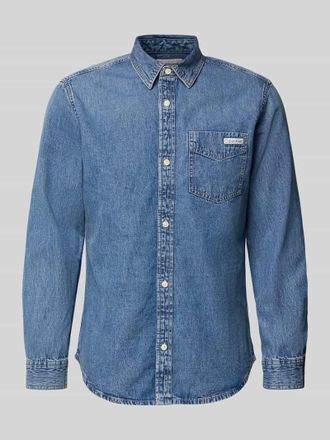 Calvin Klein Jeans Regular Fit Jeanshemd aus reine Baumwolle
