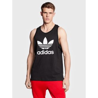 adidas Tank-Top Adicolor Classics Trefoil Tank Top IA4811 Schwarz Regular Fit