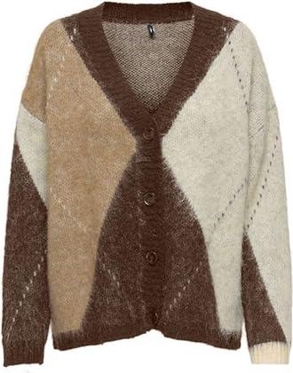 Only Gilets Cardigans Noemie Chestnut Cocoa cr&eacute;me/Biscotti Melange XS