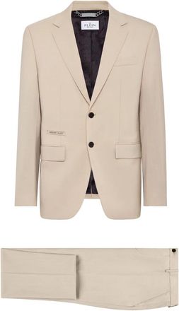 Philipp Plein Homme, Costumes, Beige, Taille: L Costume : Blazer/Pantalon Sartorial