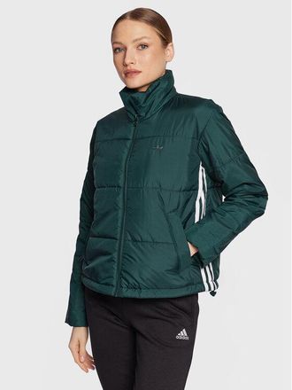 adidas &Uuml;bergangsjacke HK5254 Gr&uuml;n Loose Fit