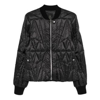 Moncler Homme, Vestes, Noir, Taille: L Veste Aviateur Tiss&eacute;e Geocamo