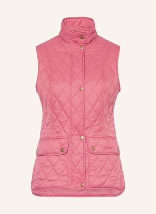 Barbour Steppweste Otterburn rosa