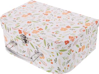 Aboofan Kreative Tragbare Aufbewahrungsbox F&uuml;r Kinder Langlebiger Kleiner Koffer Mit Griff Sto&szlig;festes Etui F&uuml;r Spielzeug Und Kleinteile Praktischer Organizer 