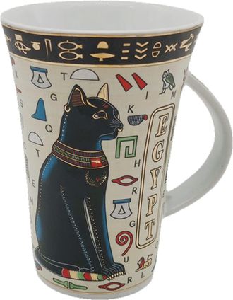 Generic &Auml;gyptische Kaffeetasse, gro&szlig;e Teetasse, goldenes Porzellan, Keramik, &auml;gyptisches Thema, Geschenk f&uuml;r Familie, Freunde, Zuhause, B&uuml;ro, Geschirrsp&uuml;ler, 