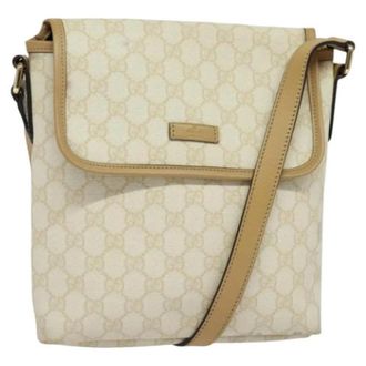 Gucci Pre-owned Cuir sacs-gucci - Femme - Pre-owned - Blanc - Taille: ONE Size