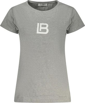 Laura Biagiotti Femme, Tops, Gris, Taille: 40 FR T-shirt &agrave; manches courtes