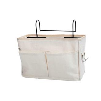 Soimiss Wei&szlig;es Wandh&auml;ngendes Aufbewahrungsregal Praktische T&uuml;r Aufbewahrungstasche F&uuml;r Schlafzimmer Wohnzimmer Haushalt Organizer H&auml;ngend Robust Vielseitig