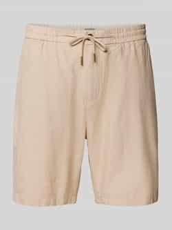 Scotch & Soda Regular Fit Shorts aus Baumwoll-Leinen-Mix Modell Seasonal core