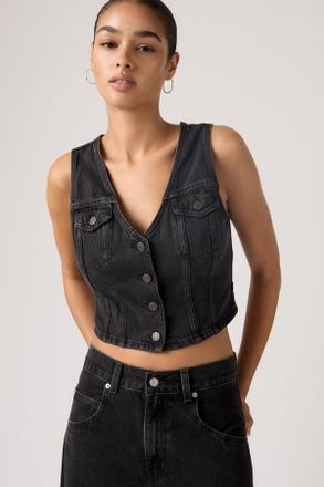 Levi's Corset Bella Denim Lightweight - Femme - Noir / Dont Cut - XS