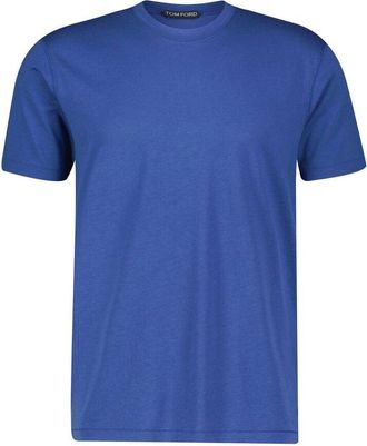 Tom Ford Herren T-Shirt aus Lyocell aus Baumwolle Regular Fit