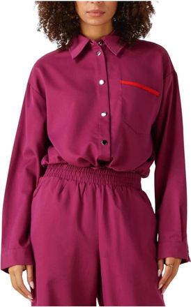 Ydence Ydence, Damen, Blusen & Hemden, Lila, 2XLGr&ouml;&szlig;e