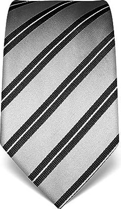 Vincenzo Boretti Cravate homme, pure soie, haute densit&eacute; de tissage, anti-t&acirc;ches, anti-salissures, hydrofuge, longue, accessoire &eacute;l&eacute;gant pour la chemise et costume - &agrave;