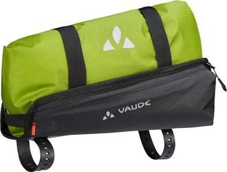 Vaude Trailguide, Oberrohr-Packtasche f&uuml;r Bikepacking Sporttasche, 30 cm, 5 Liter, Black/Green