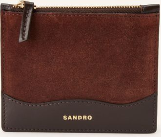 Sandro Sandro Kartenetui Mit M&uuml;nzfach braun