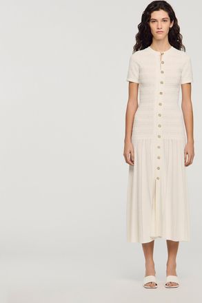 Sandro Robe longue en maille