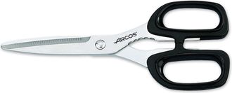 Arcos Küchenschere - Edelstahlklinge 200 mm - Robuster Polypropylen-Griff - Täglicher Gebrauch in der Küche - Prochef Serie