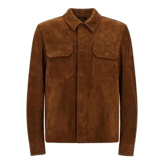 Tom Ford Leather Jackets - - Jackets - Herren - Braun - L