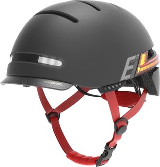 Livall Unisex - Erwachsene BH51M_NSO_54-58cm Fahrradhelm, schwarz, M