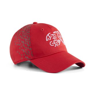 Puma Casquette Suisse Essentials, Accessoires, Rouge, OSFA