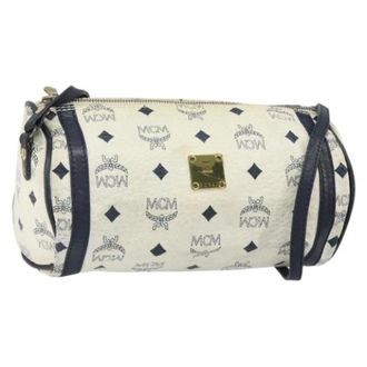 MCM Pre-owned Plastic Crossbody Bag - - Pre-owned - Damen - Wei&szlig; - ONE SIZE