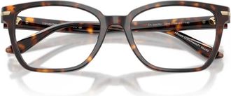 Emporio Armani unisex, Accessoires, Brun, Taille: 54 MM Ea3282Bu Optical Frame