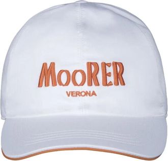 Moorer Homme, Accessoires, Blanc, Taille: L Casquette de baseball