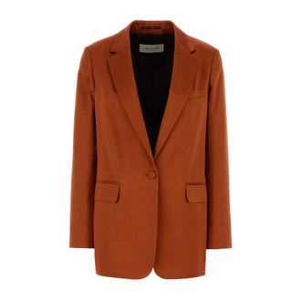 Dries Van Noten Blanchet Blazer - - Jackets - Damen - Orange - M
