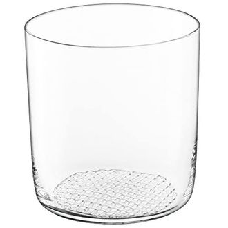 LSA International Market Pflanzgefäß/Vase/Laterne, H16 cm, transparent, 1 Stück | Handgefertigtes Glas | MF03