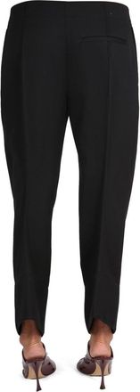 Bottega Veneta Compact Wool Trousers - Black