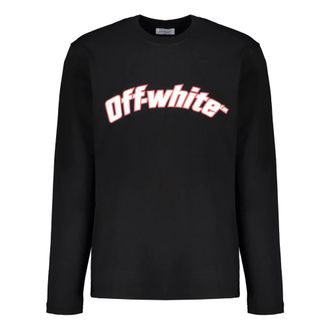 Off-white Langarm-T-Shirt - - Tops - Herren - Schwarzk - M