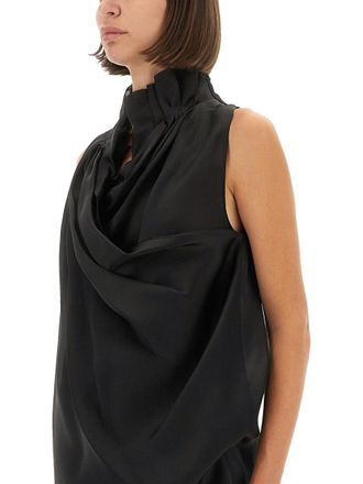 Khaite 100% Silk Blouse - Black