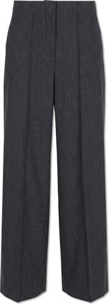 Rag & Bone Femme, Pantalons, Gris, Taille: 34 FR Pinstripe Creased Pantalons