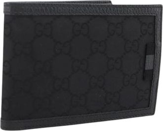 Gucci Portefeuille vintage en toile GG Pre-owned - Homme - Pre-owned - Noir - Taille: ONE Size