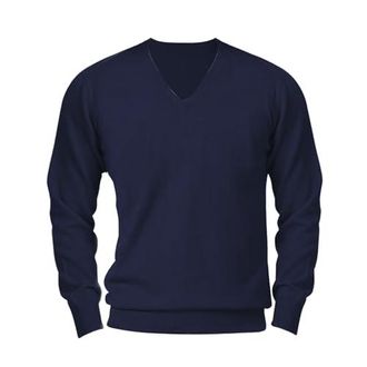 Generic Sweat-shirts pour homme Pull &agrave; col en V Sweat &agrave; capuche Hiver Hommes Manches longues Coupe ample Haut de base pour homme Automne et hiver Solide D&eacute;con