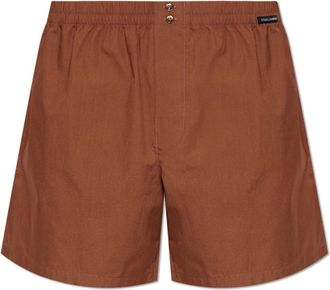Dolce & Gabbana Homme, Sous-v&ecirc;tements, Brun, Taille: XL Shorts de sous-v&ecirc;tements