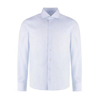 Bastoncino Chemise Popeline - Homme - Chemises - Bleu - Taille: XL